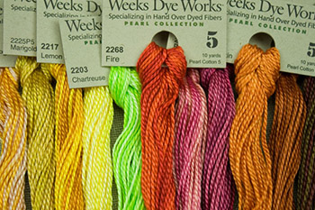 Weeks Dye Works #5 Pearl Cotton - Stitchlets