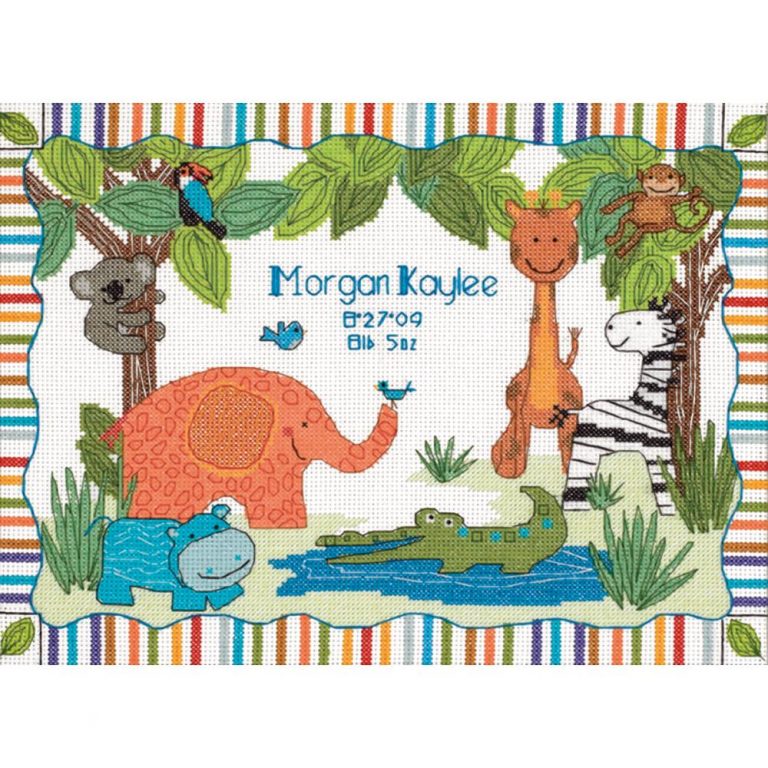 ModZoo Quilt from - Stitchlets Cross Stitch Kits