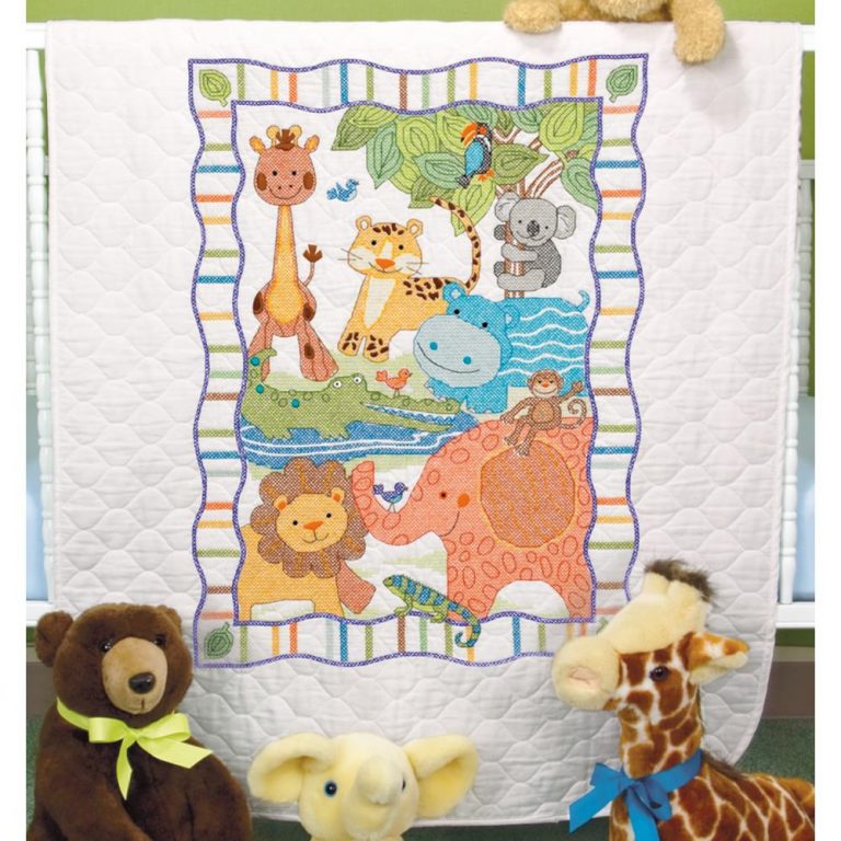 ModZoo Quilt from - Stitchlets Cross Stitch Kits
