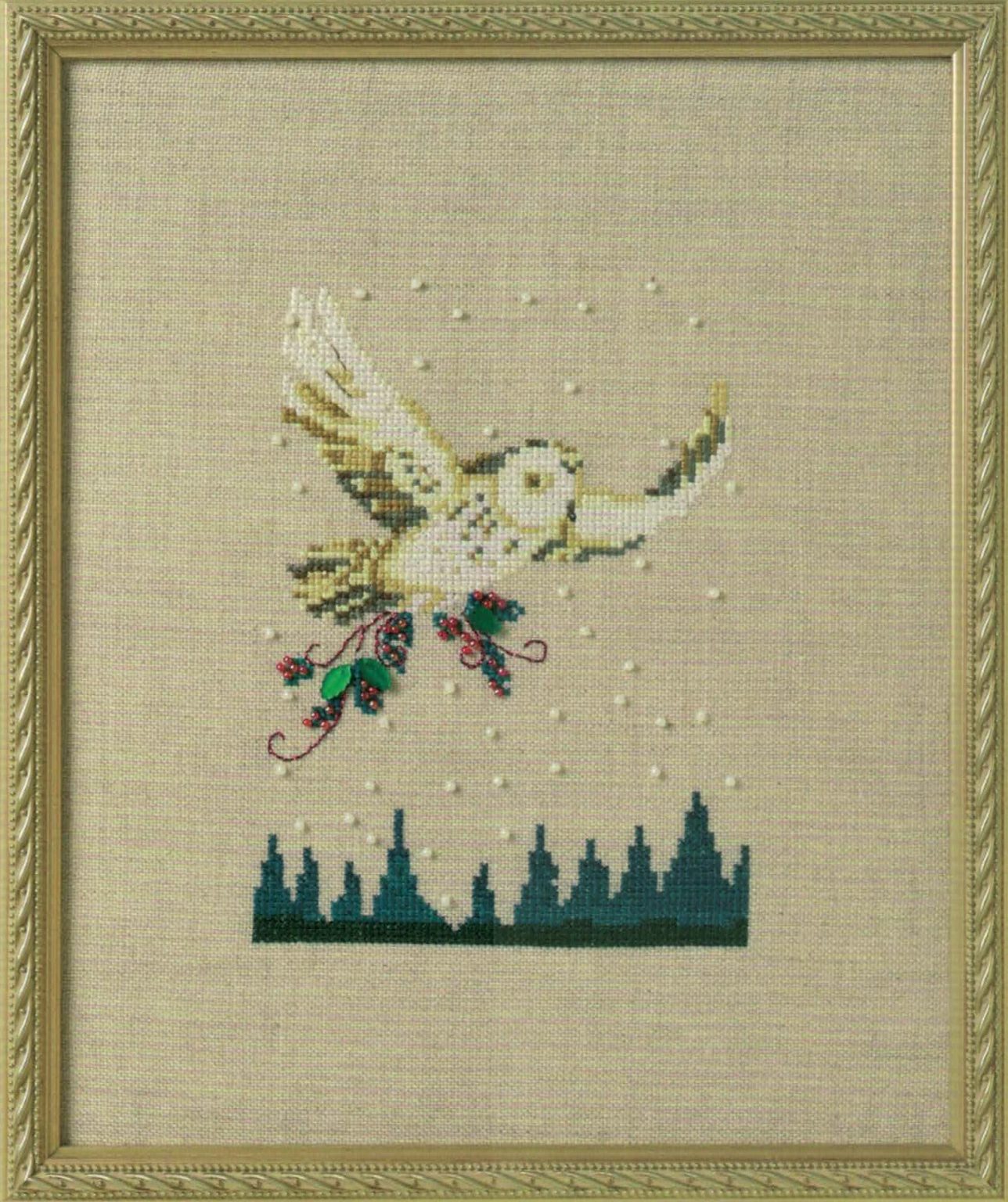 Winter Owl from - Stitchlets