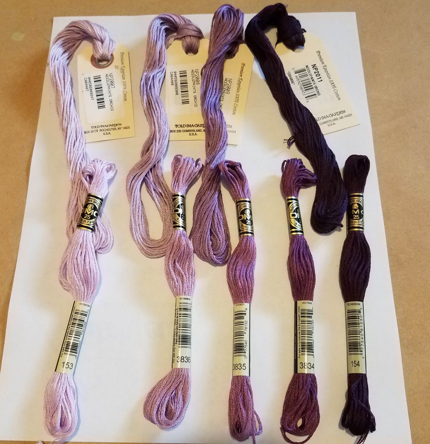 Lavender & Lace Needlepaints Conversion: 2007 - 2011 - Stitchlets